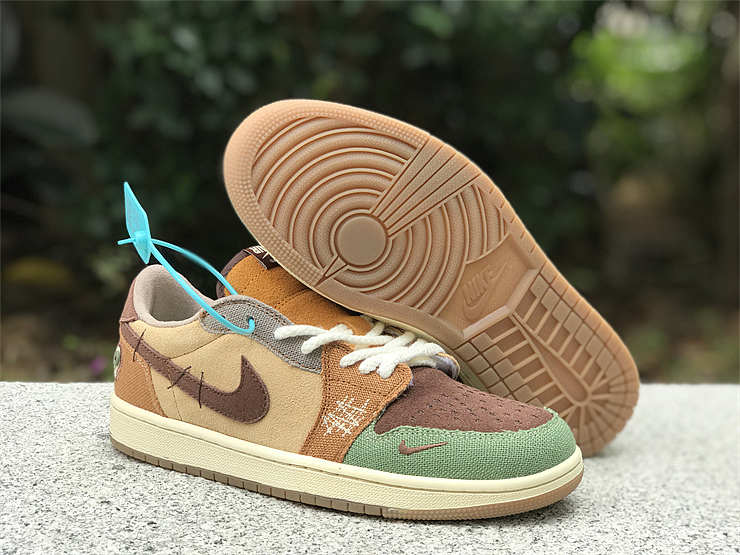 Air Jordan 1 Retro Low OG Zion Williamson Voodoo DZ7292-200 - AMOFOOT